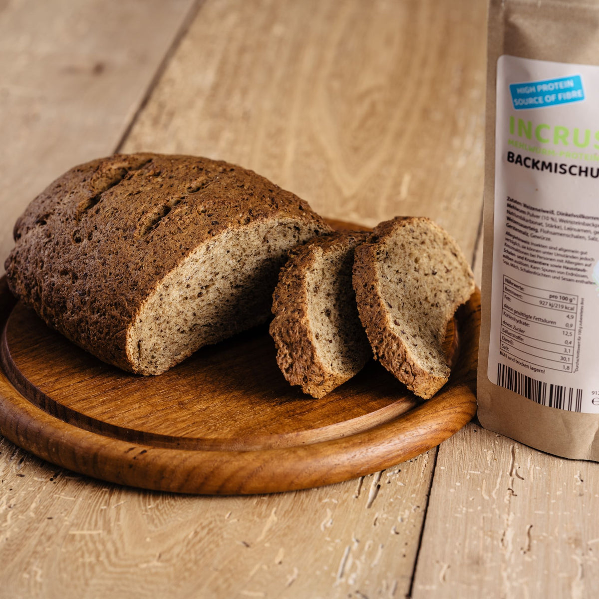 Incrust Brotbackmischung - Insekten Mehl